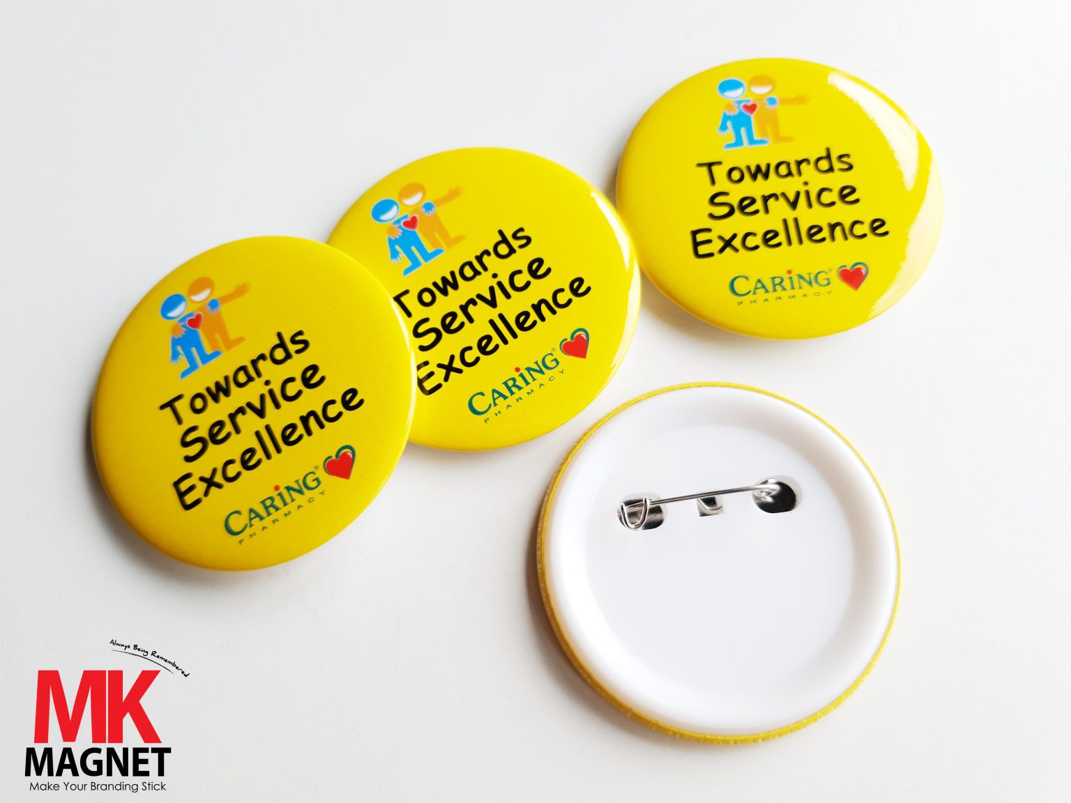 Button Badges - MK Magnet Supply