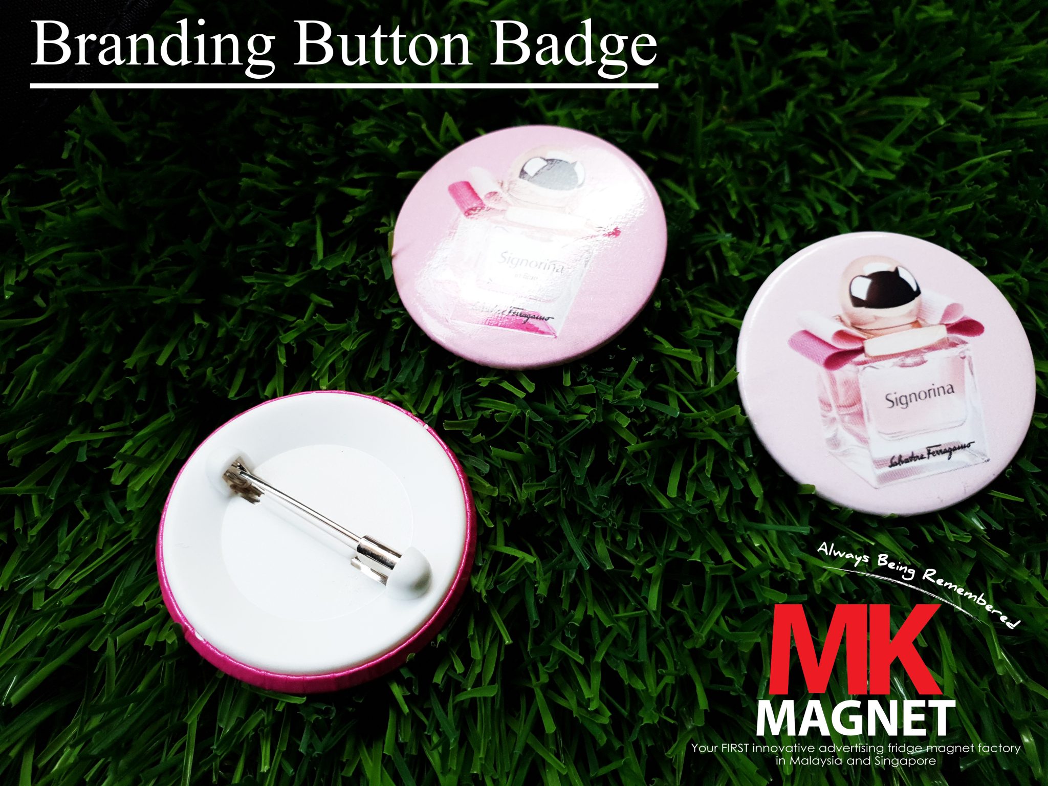 Button Badges - MK Magnet Supply