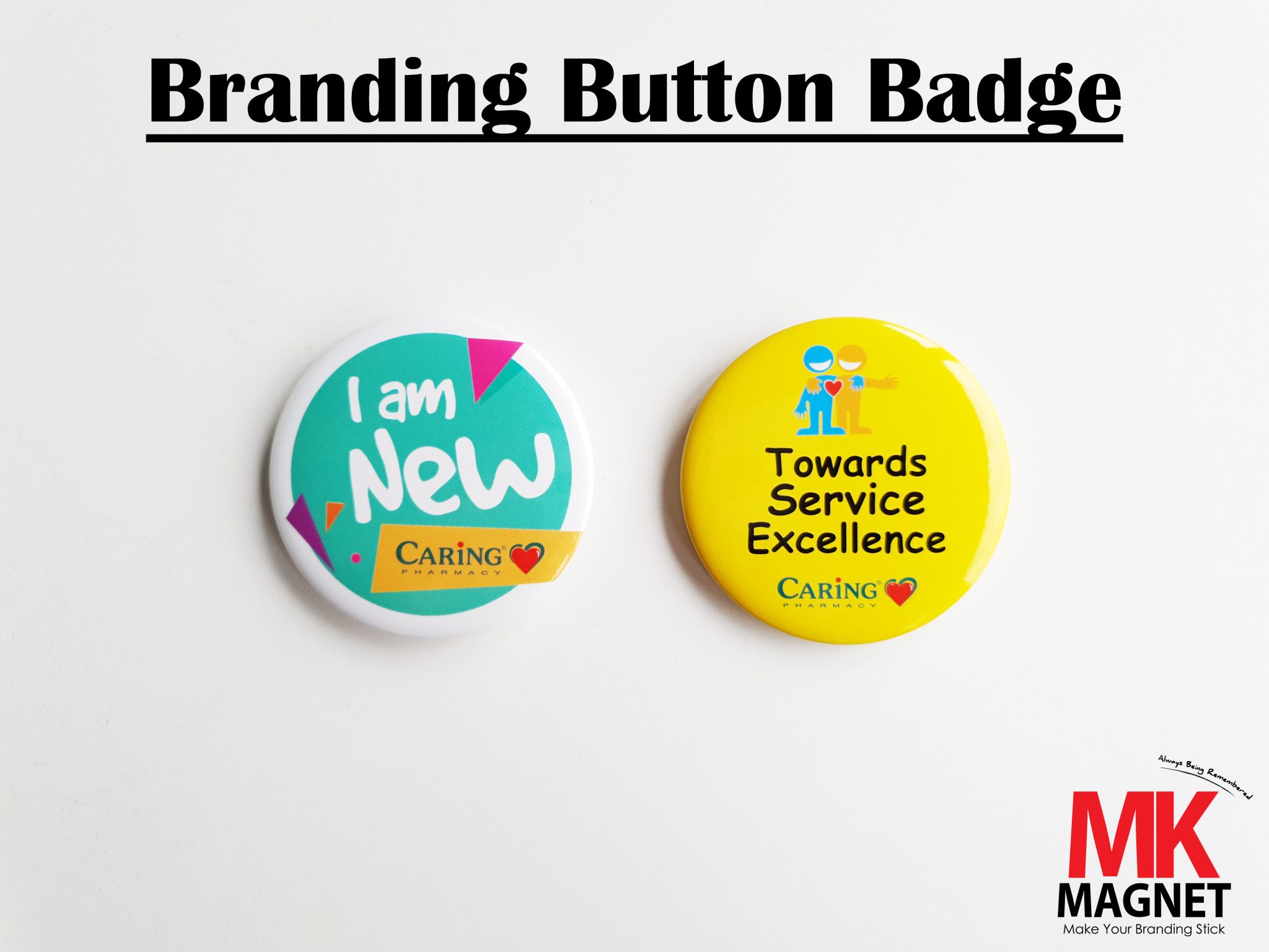 Button Badges - MK Magnet Supply